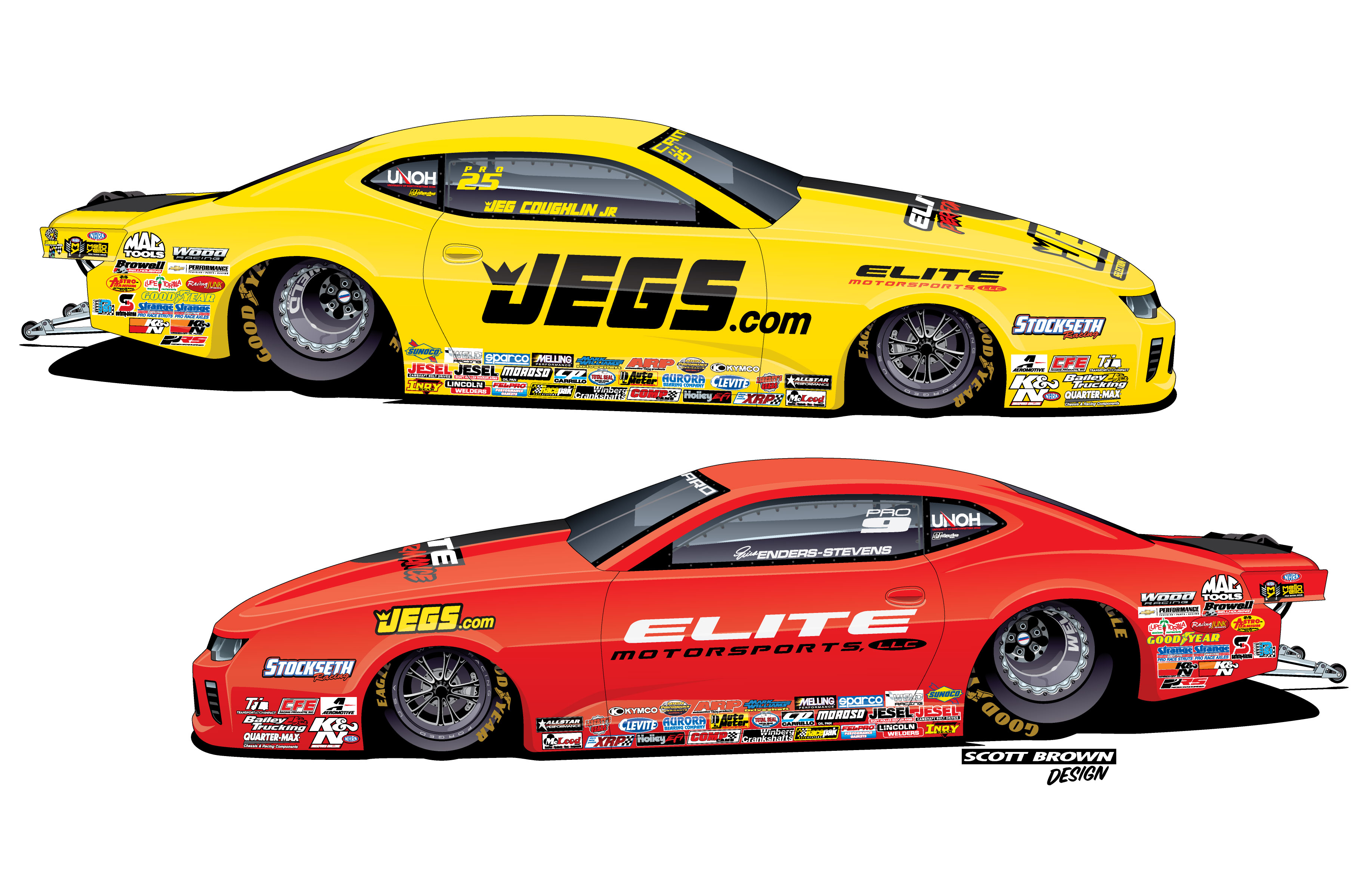 Drag racing champions Jeg Coughlin Jr., Erica Enders return to ...
