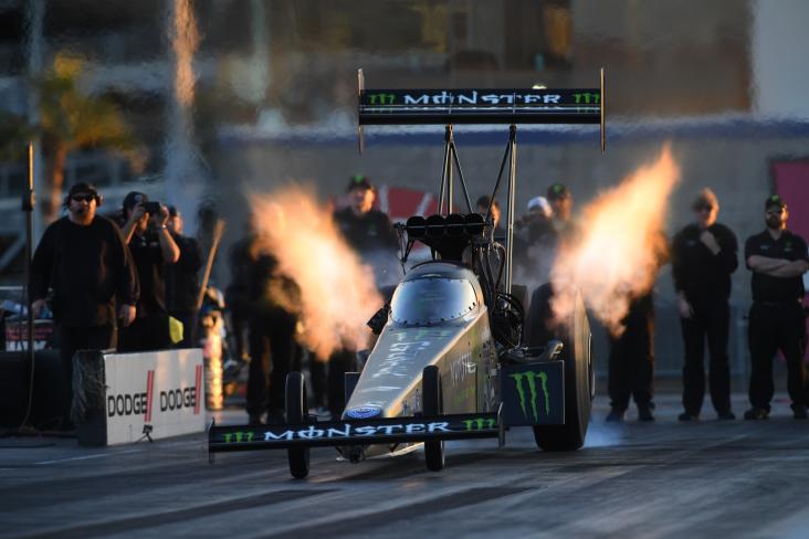 Check out the photos from the start of NHRA preseason testing in Las ...