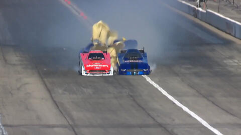 Bob Tasca III, Terry Haddock almost play tag at 325 mph at 2022 ...