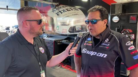 2022 Pre-season testing Cruz Pedregon interview