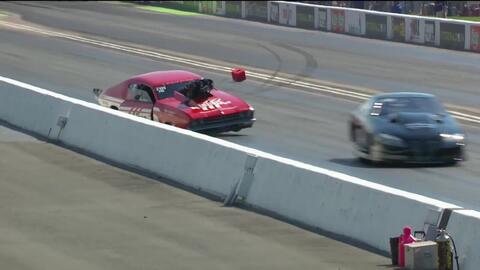 Doug Winters sends Pro Mod car into wall at 2018 Fitzgerald USA NHRA ...