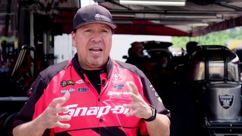 Cruz Pedregon talks about NHRA's return to Richmond