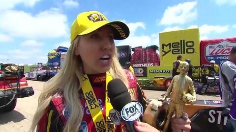 Courtney Force goes back to back with Funny Car victory at 2018 Menards ...