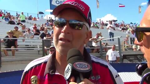 2018 Chevrolet U.S. Nationals Competition Eliminator winner David Rampy