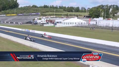 Dodge NHRA Nationals Super Comp winner