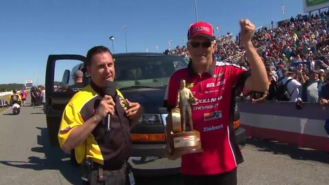 Amalie Motor Oil NHRA Gatornationals Comp winner David Rampy