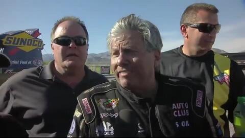 John Force grabs first win for Team Chevy in Vegas