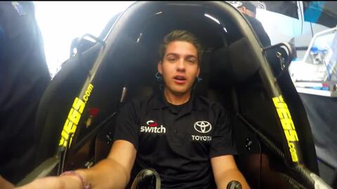 Toyota NHRA and NASCAR Drivers Swap Seats in Charlotte