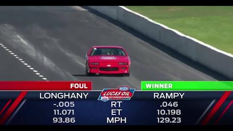 Lucas Oil NHRA Southern Nationals Super Stock winner David Rampy