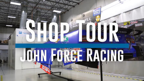 John Force Racing shop tour with Austin Prock
