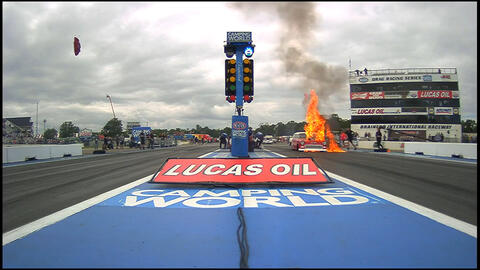 Curt Harshfield's nitrous explosion