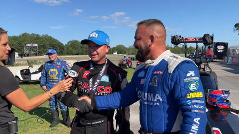 Behind the Scenes with the winners at the Lucas Oil NHRA Nationals