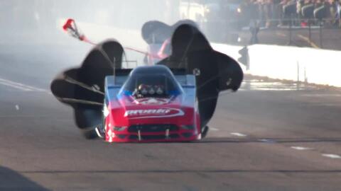 Blake Alexander is the No. 1 qualifier in Funny Car Friday at the 2023 ...