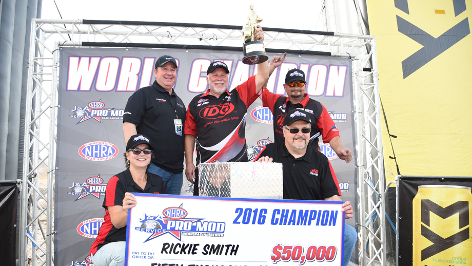 Smith clinches third Pro Mod championship | NHRA