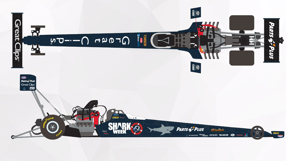 Millican to pilot special Shark Week dragster during Western Swing | NHRA