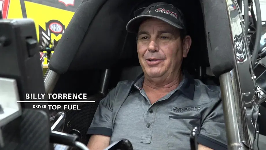 Epping winner Billy Torrence visits Capco race shop in Brownsburg | NHRA