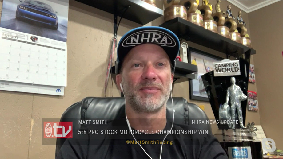 Matt Smith discusses his fifth Pro Stock Motorcycle championship | NHRA