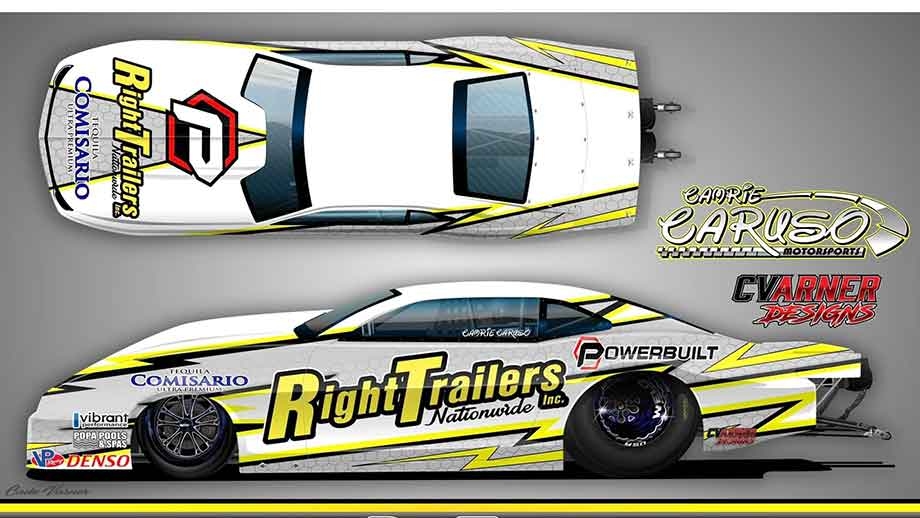 Right Trailers continues support of Pro Stock’s Camrie Caruso | NHRA