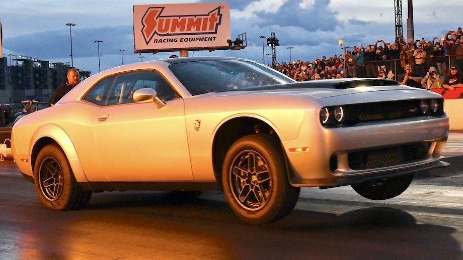 1,025-hp Dodge Challenger SRT Demon 170 streetcar debuts in Las Vegas ...