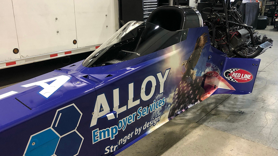 Alloy Employer Services joins Foley Lewis Racing for U.S. Nationals | NHRA