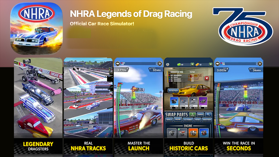 NHRA Legends of Drag Racing mobile game now available | NHRA