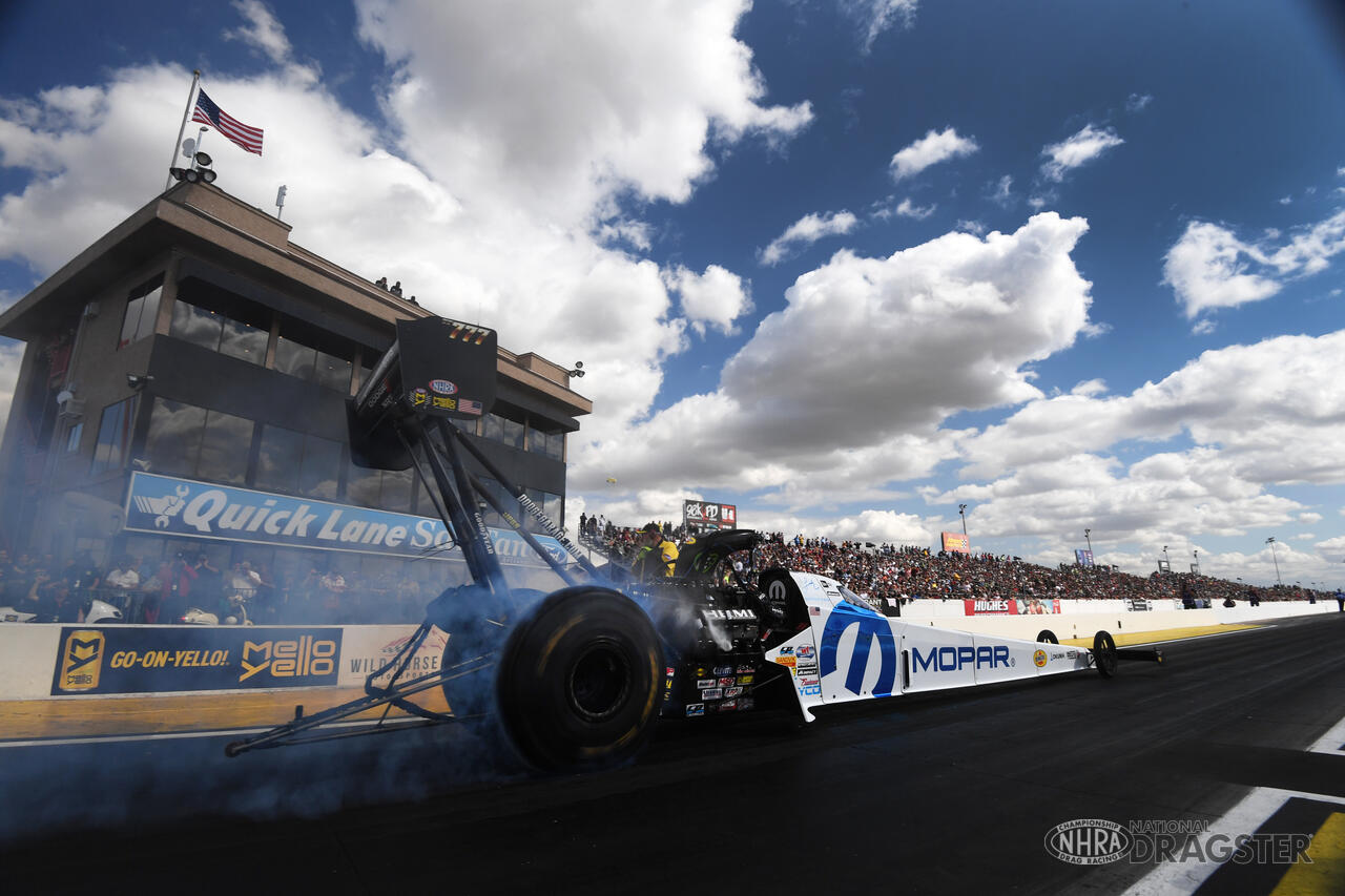 Check out Leah Pruett's brand new Mopar helmet | NHRA