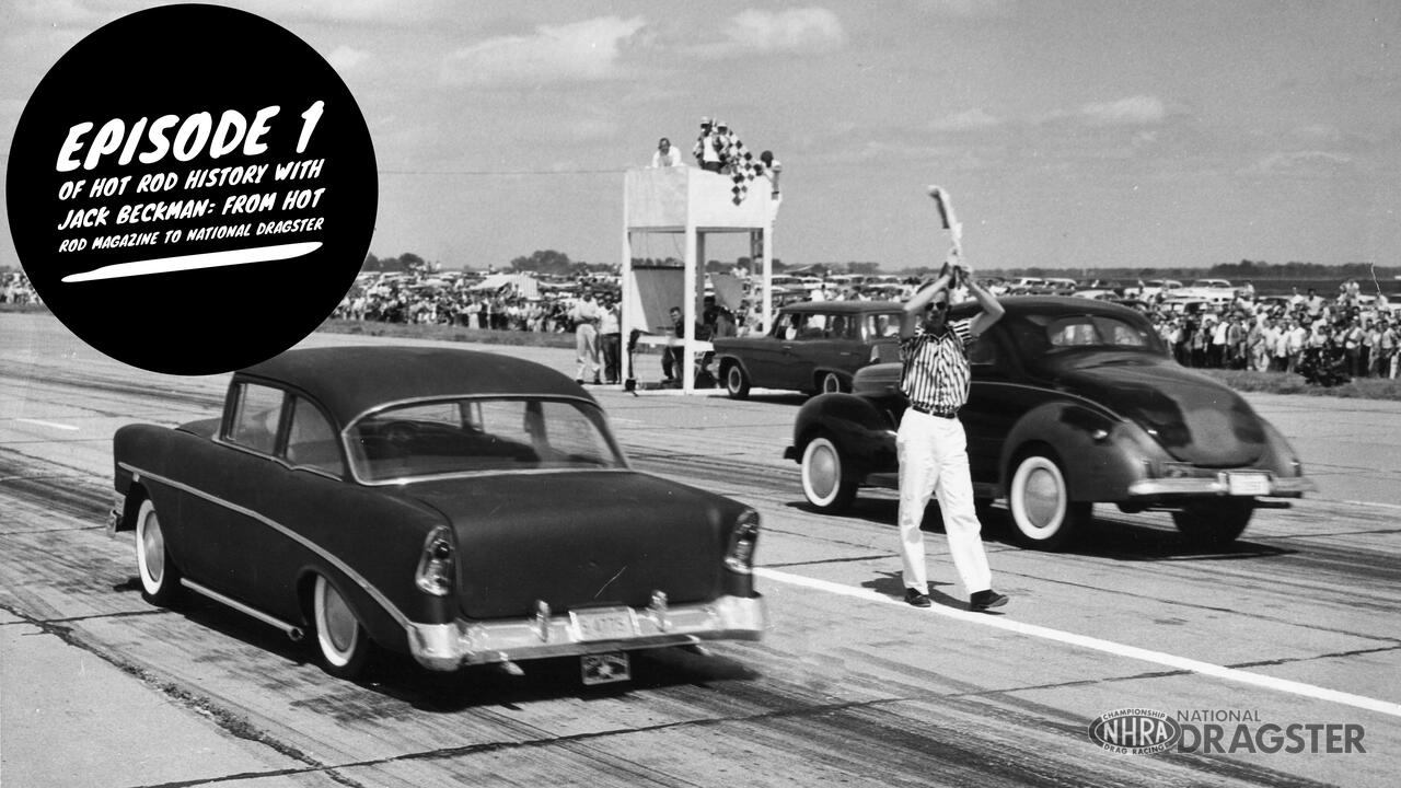 Hot rod history with Jack Beckman, a recap of drag racing: 1950-1959 | NHRA