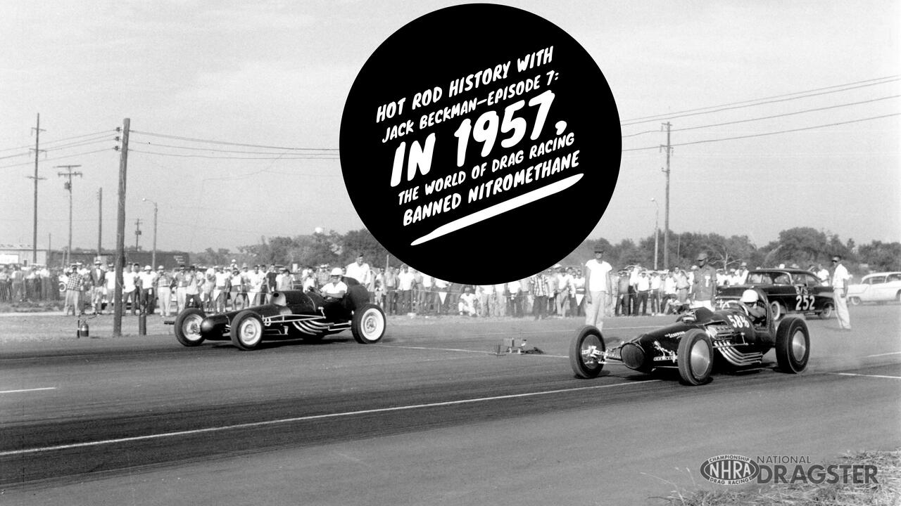 Hot rod history with Jack Beckman, a recap of drag racing: 1950-1959 | NHRA