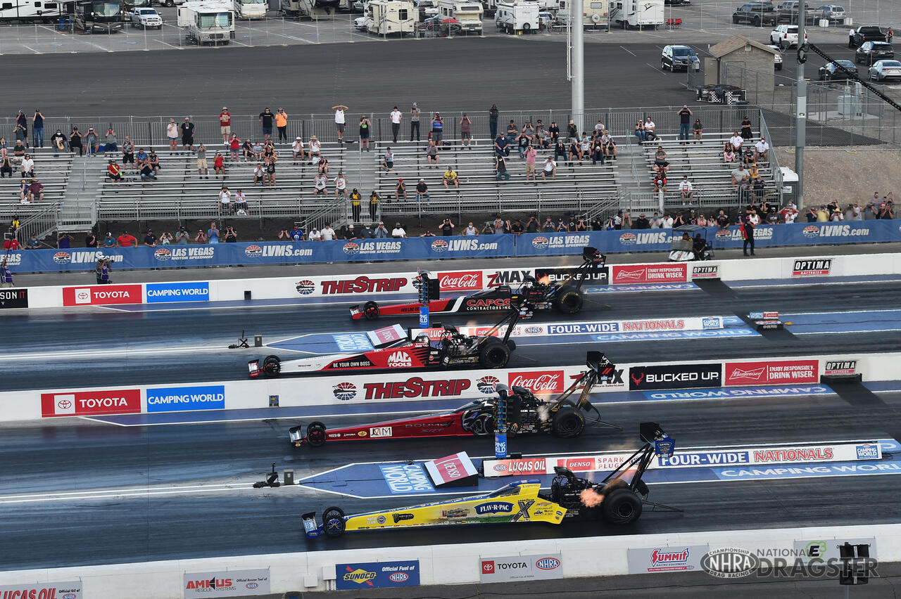 Denso Spark Plugs NHRA Four-Wide Nationals Friday photo gallery | NHRA
