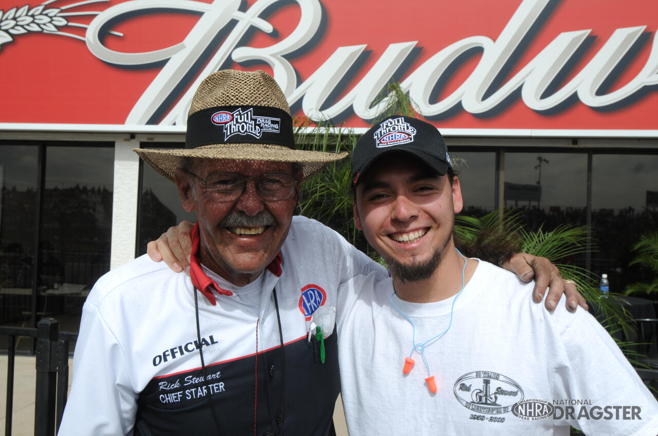 Former NHRA Chief Starter (1996-2011) Rick Stewart passes away | NHRA