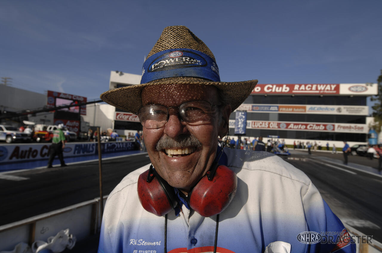 Former NHRA Chief Starter (1996-2011) Rick Stewart passes away | NHRA