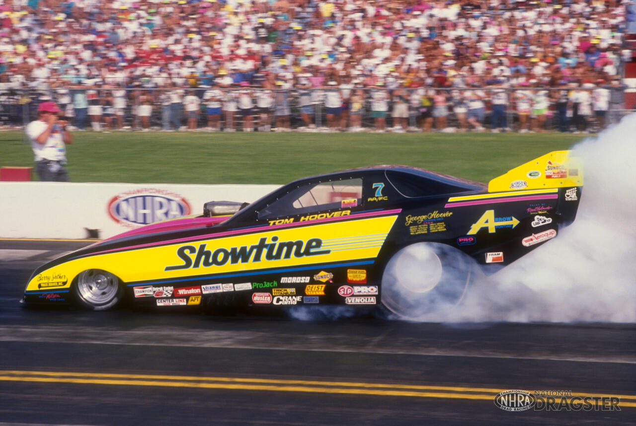 Popular Funny Car driver Tom Hoover, known for Showtime entries, passes ...