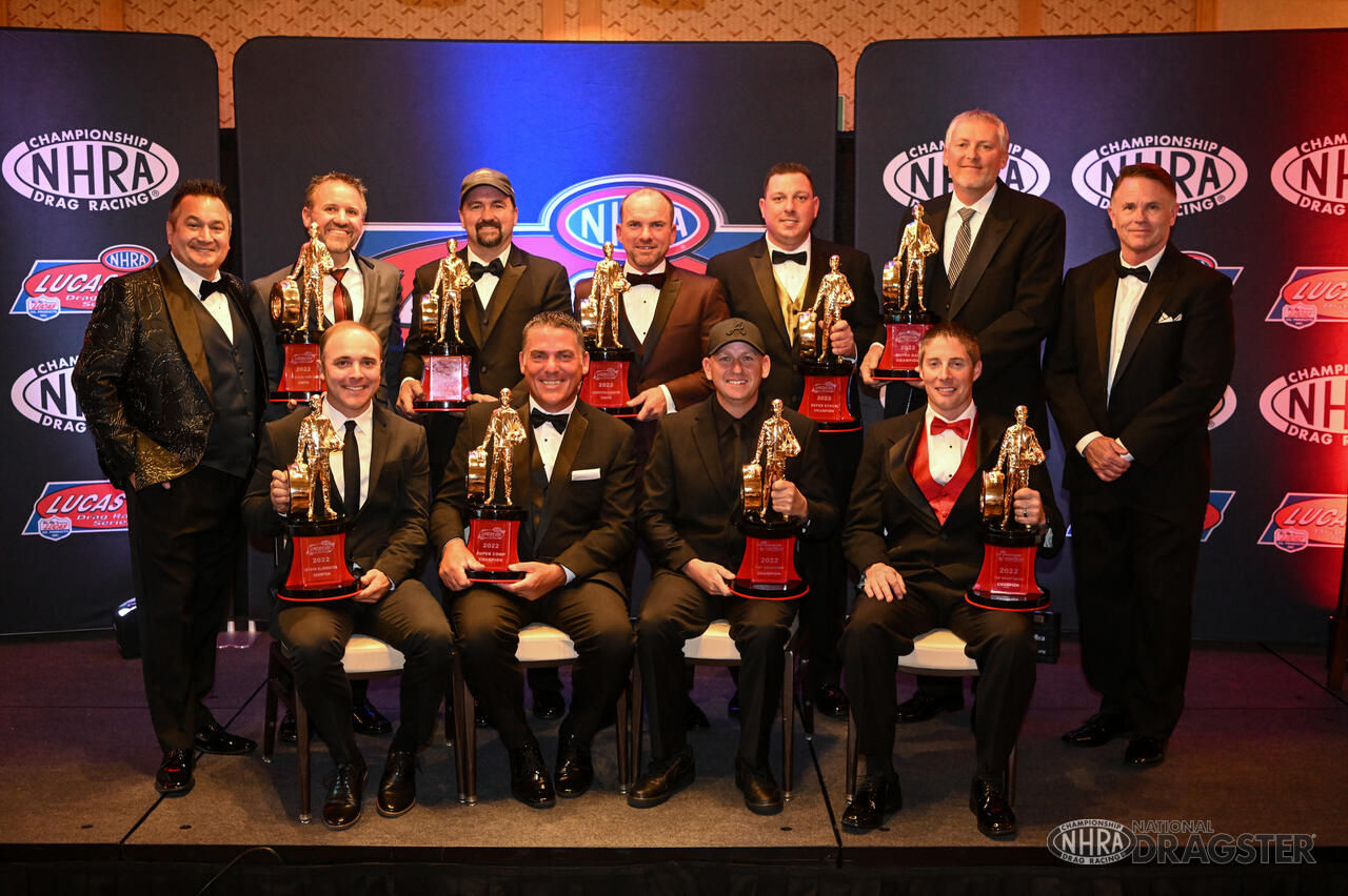 2022 NHRA Camping World Drag Racing Series Awards Ceremony photo ...