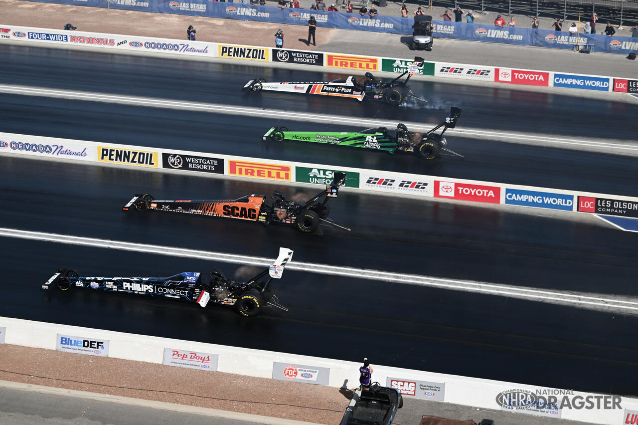 NHRA Four-Wide Nationals Friday photo gallery | NHRA
