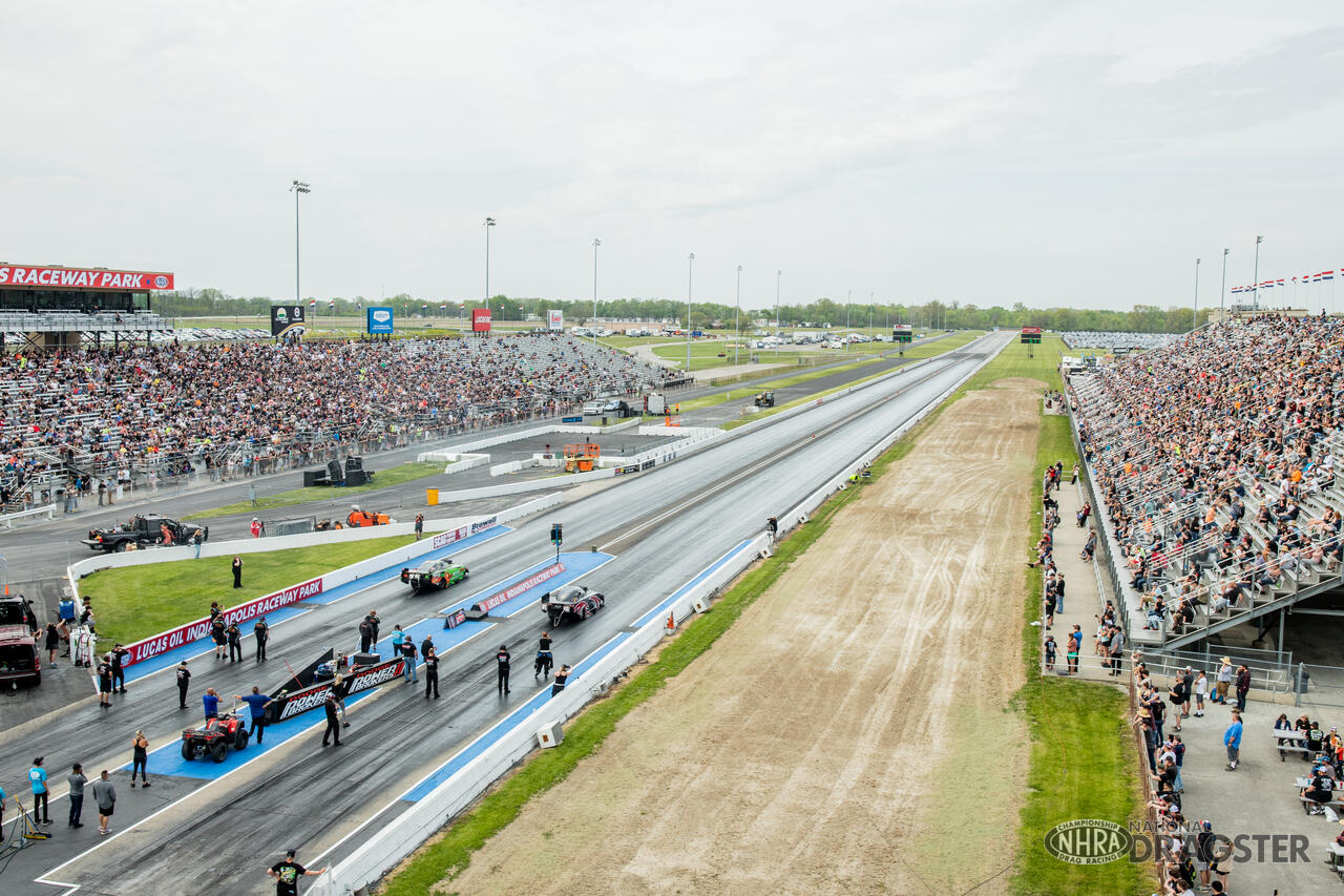 Cleetus and Cars, NHRA alcohol racers rock Lucas Oil Indianapolis ...