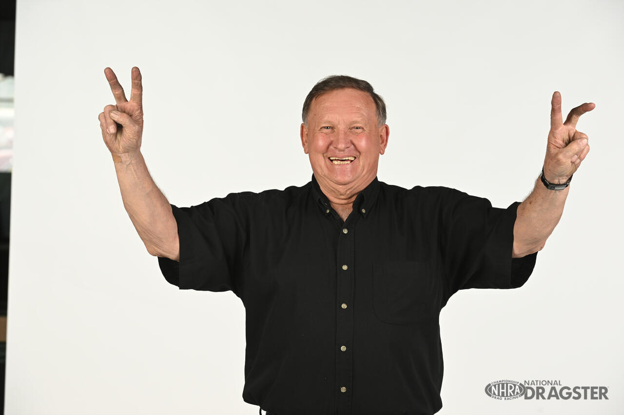 Racers let their hair down, their silly side show at annual NHRA Media ...