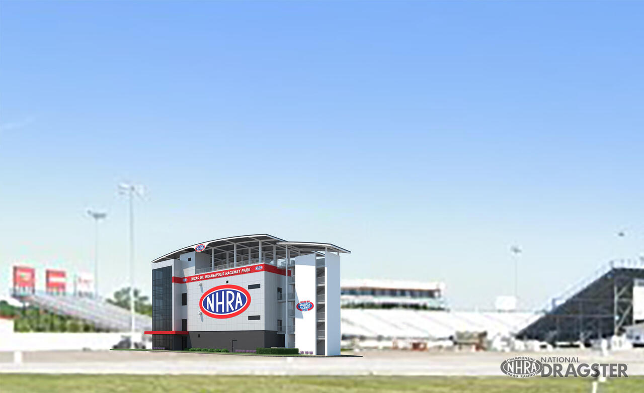NHRA reveals future building plans for Lucas Oil Indianapolis Raceway ...
