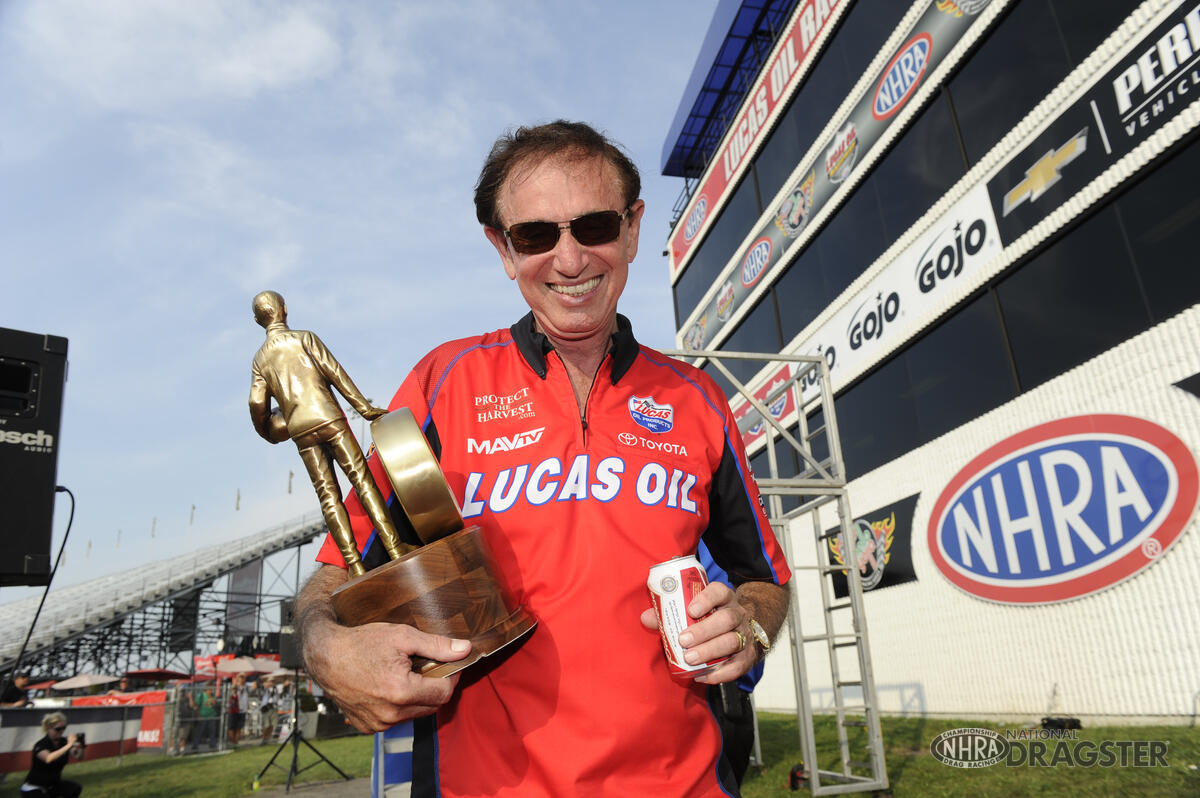 Forrest Lucas, self-made entrepreneur and longtime NHRA partner, passes ...