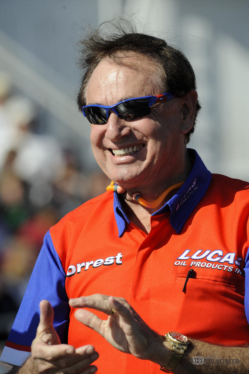 Forrest Lucas, self-made entrepreneur and longtime NHRA partner, passes ...