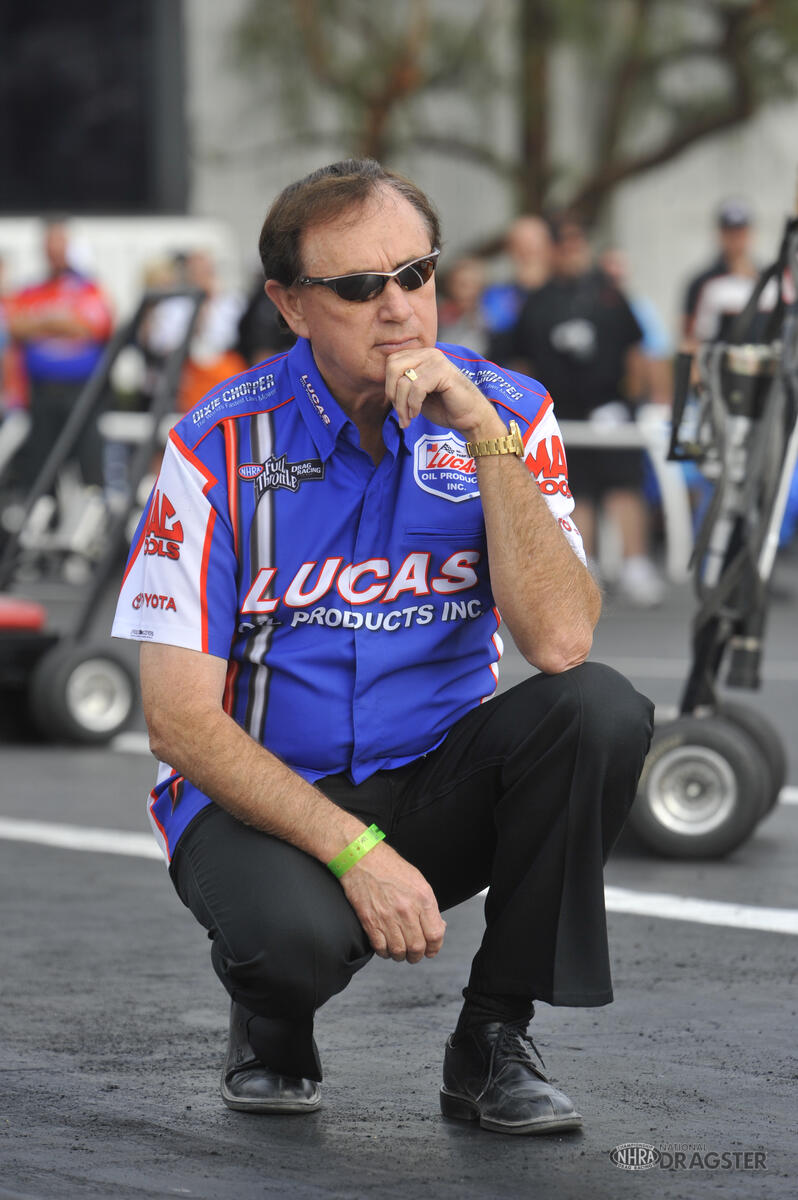 Forrest Lucas, self-made entrepreneur and longtime NHRA partner, passes ...