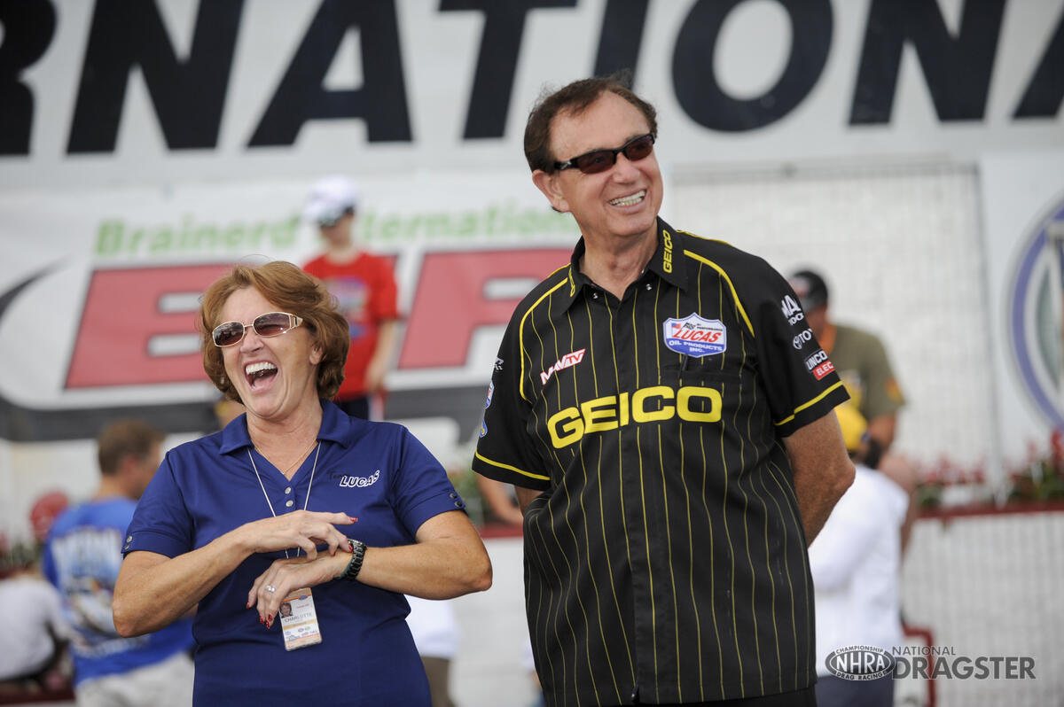Forrest Lucas, self-made entrepreneur and longtime NHRA partner, passes ...