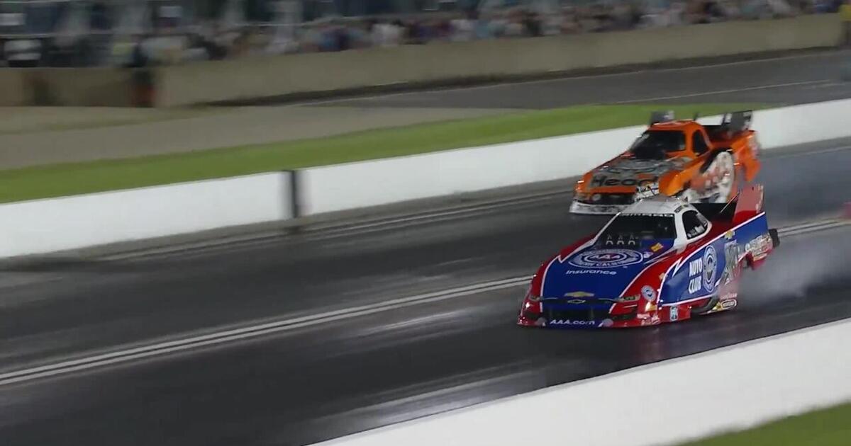 Jeff Arend vs. Robert Hight Route 66 NHRA Nationals