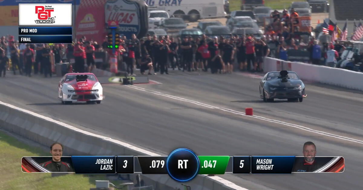 Mason Wright wins Pro Mod at the 2024 New England Nationals