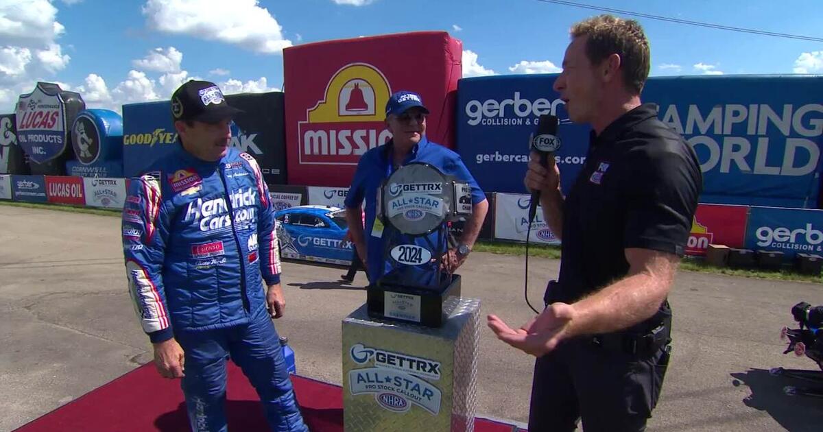 Greg Anderson wins 2024 GETTRX NHRA All Star Pro Stock Callout