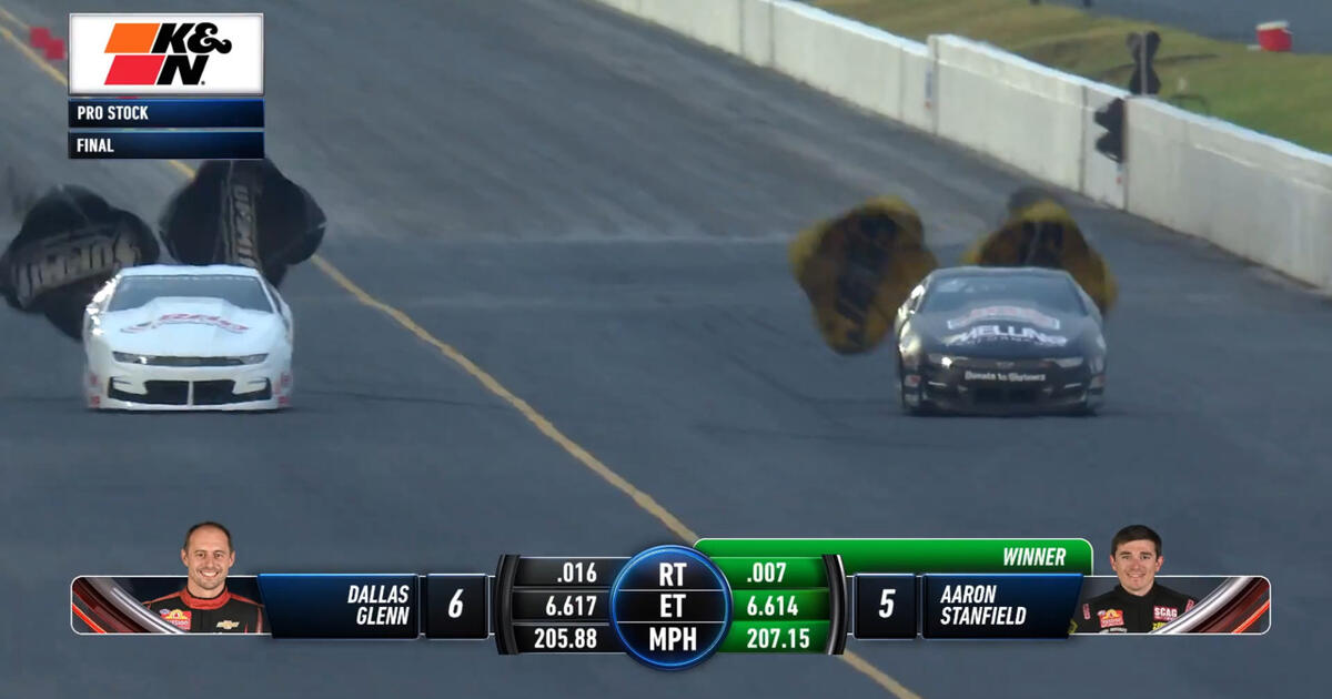 Aaron Stanfield wins Pro Stock at 2024 PlayNHRA Virginia Nationals