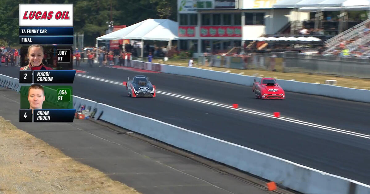 Maddi Gordon makes NHRA history as 100th female winner