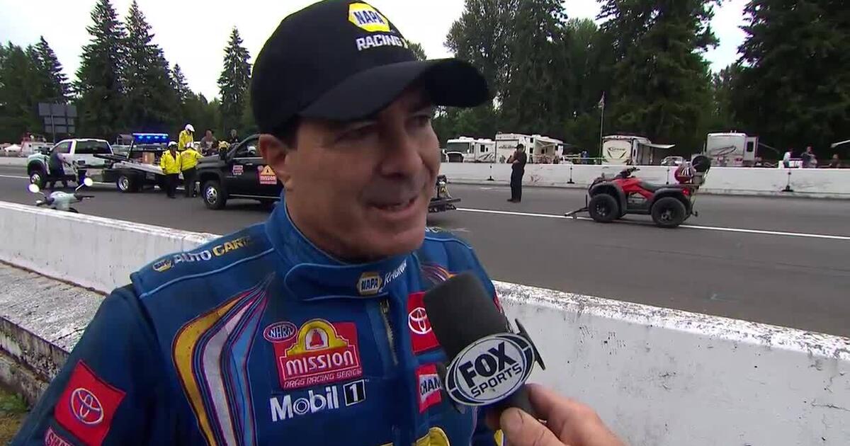Ron Capps post explosion interview