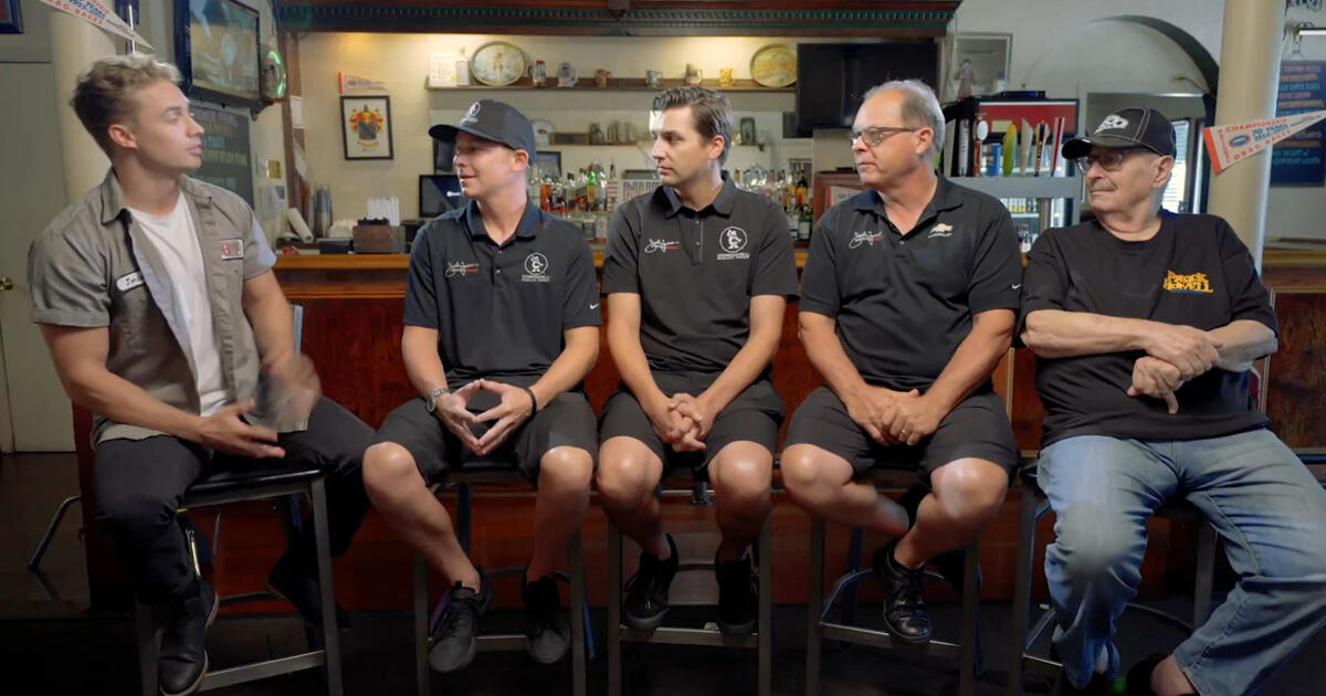 Austin Thomas Jimmy and Tom Prock grab a drink with Jordan Vandergriff ...