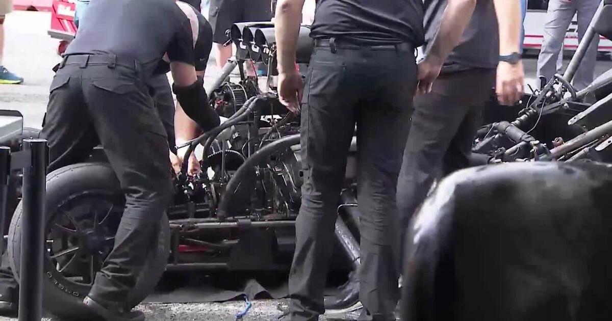 Chad Green's team makes the switch to their backup Funny Car