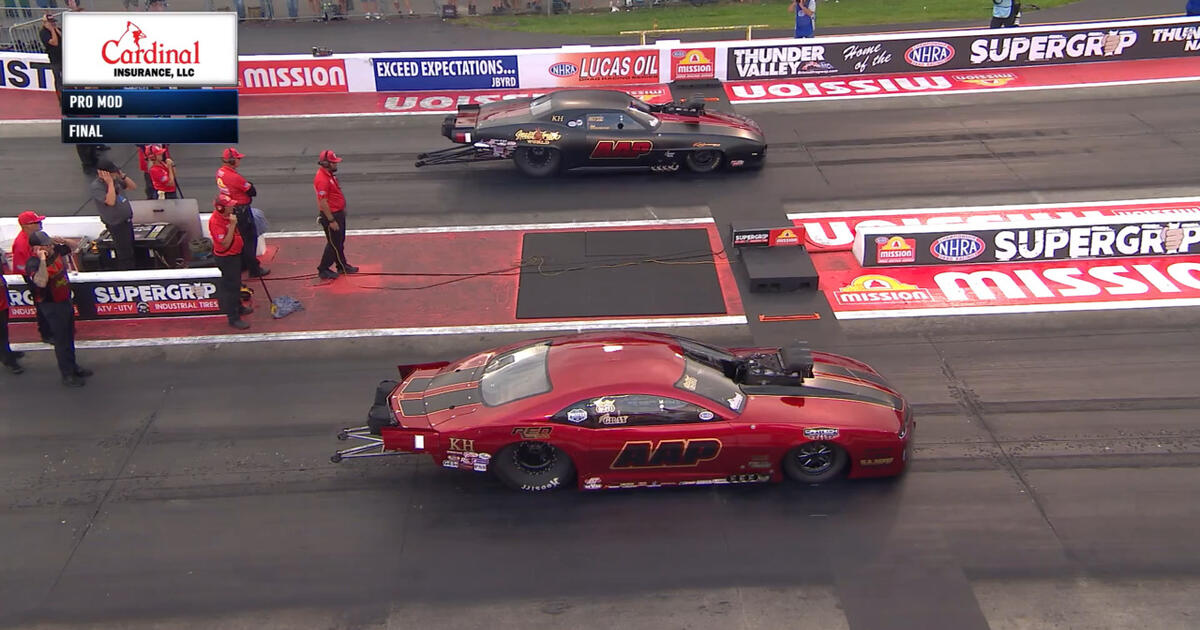 J.R. Gray wins Pro Mod at the 2025 Super Grip NHRA Thunder Valley Nationals